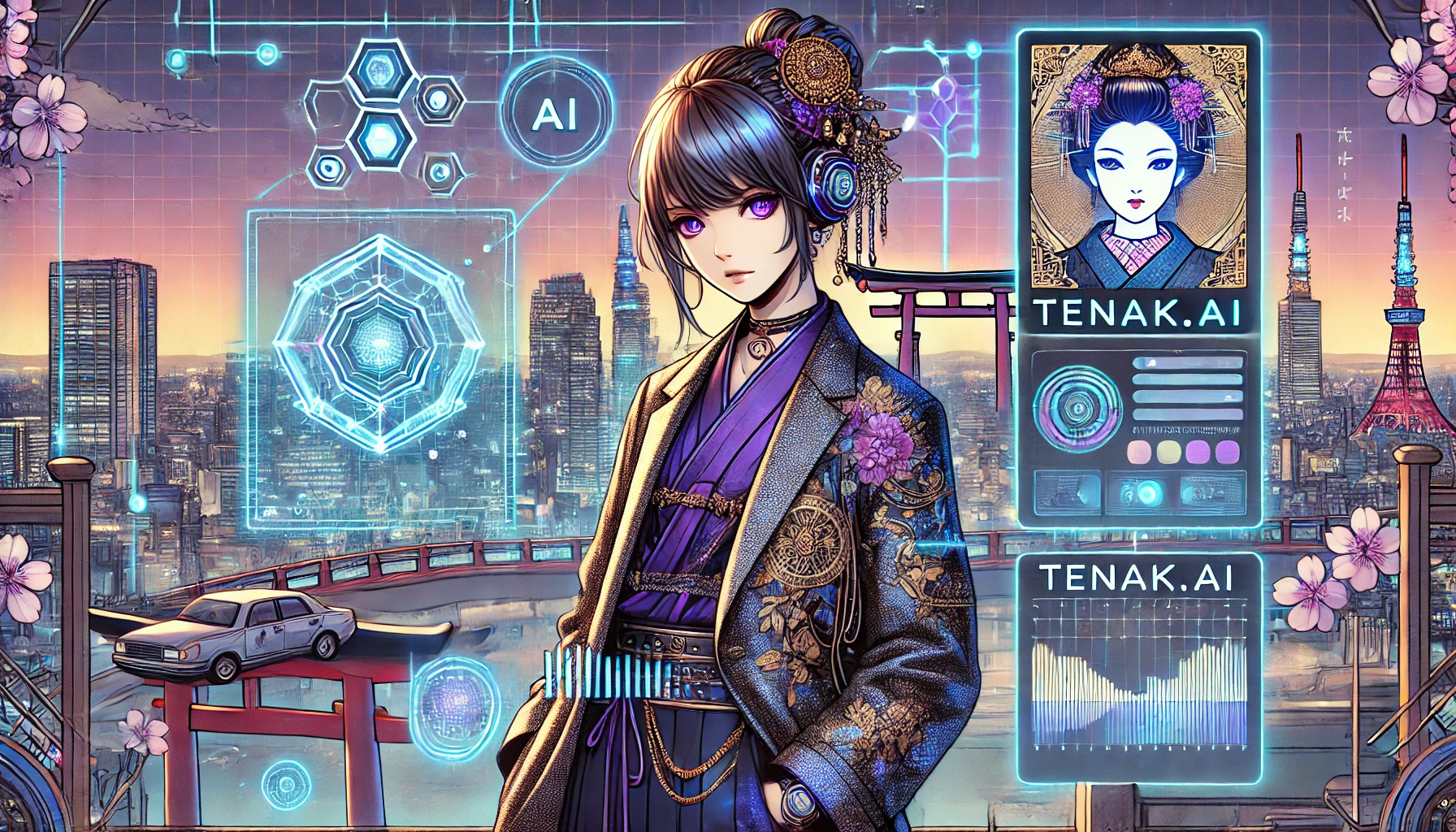 日本発総合AIサービス tenak.AIとは – 銀河箱